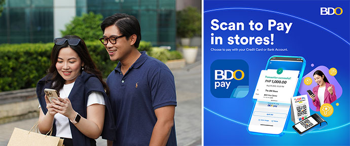 No cash? No problem, with Scan to Pay feature of BDO Pay